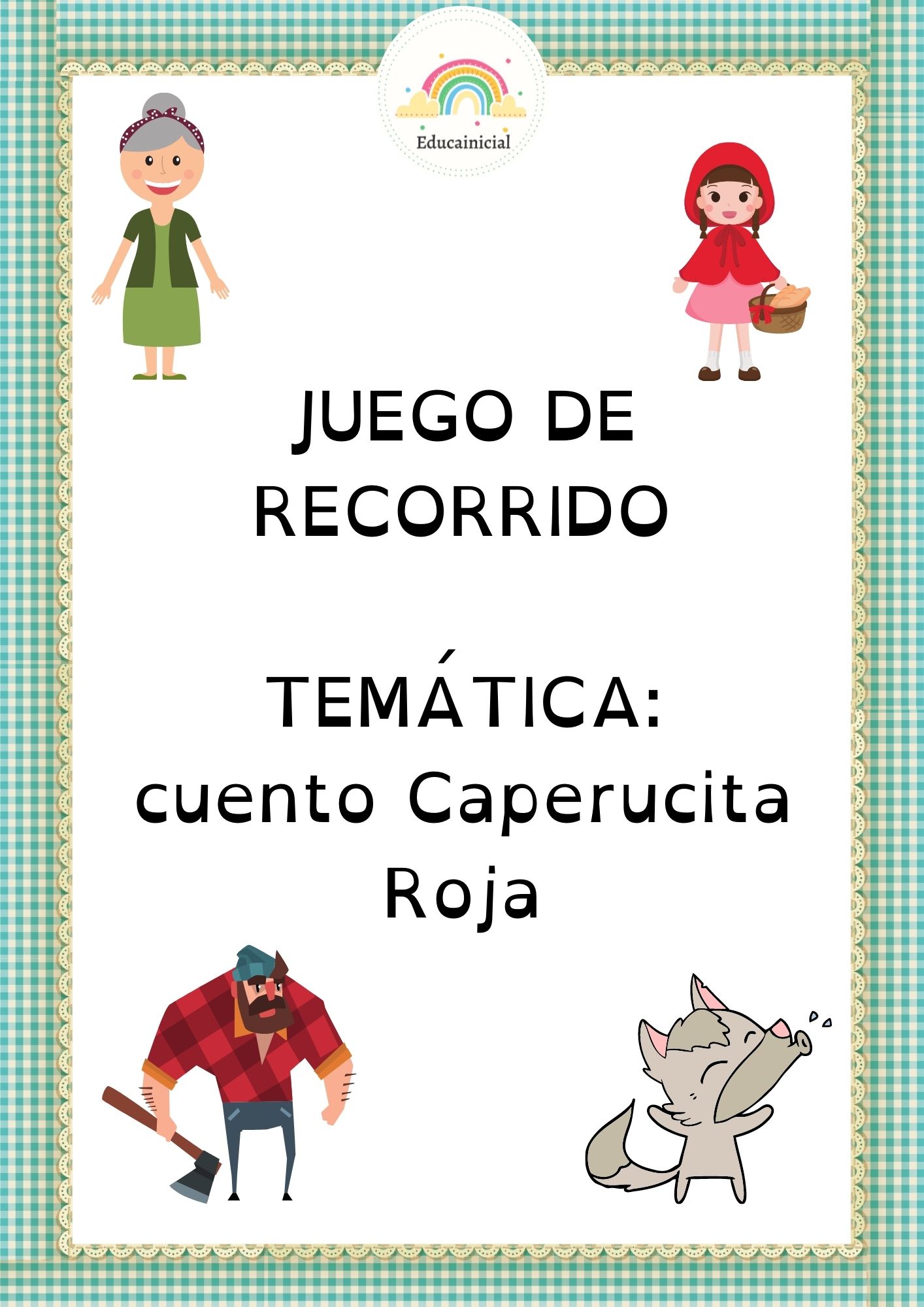 Cuento De Caperucita Roja Para Imprimir